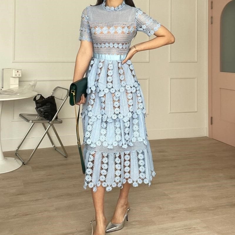 Vzletno-pristajalna elegantna obleka za zabavo, poletje 2023, nova modna obleka s kratkimi ...